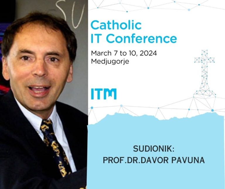 Dr. Davor Pavuna jedan od predavača na IT Konferenciji u Međugorju ...