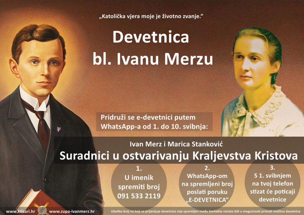 Počinje e-devetnica bl. Ivanu Merzu - Radio Mir